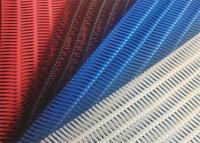 China Good Air Permeability Polyester Spiral Dryer Mesh Belt With 2-3cm Glue Edge for sale