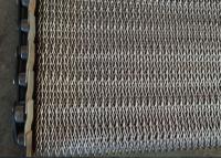 China SUS310 Herringbone Conveyor Belt 1.2mm Wire for Metal Heat Treatment No Deformation for sale
