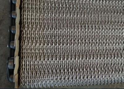 China SUS310 Herringbone Conveyor Belt 1.2mm Wire for Metal Heat Treatment No Deformation for sale