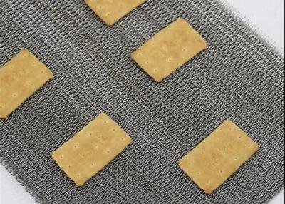 China Low Carbon Steel Compound Balanced Belt 1-3mm Wire for Biscuit Snacks Baking Oven for sale