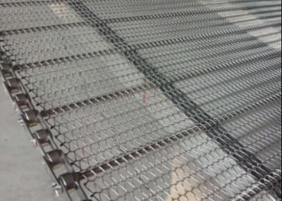 China Stainless Steel Chain Mesh Conveyor Belt for Pizza Oven 304 1.2mm Thickness Customizable for sale