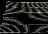 China Flat Flex Wire Mesh Conveyor Belt 304 Stainless Steel 70-85% Open Area for Baking Frying for sale
