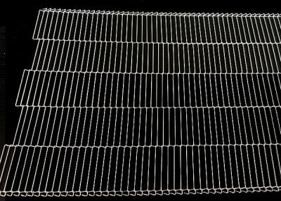 China Flat Flex Wire Mesh Conveyor Belt 304 Stainless Steel 70-85% Open Area for Baking Frying for sale