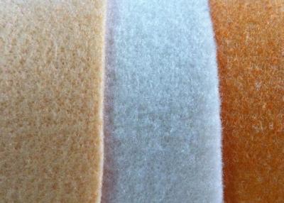 China Paper Making Polyester Dryer Press Felt Fabric White Orange for sale