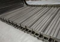 China Food Grade Stainless Steel Chain Mesh Conveyor Belt - 304/316 Material with FDA & ISO 9001:2008 Certification for sale