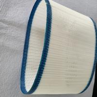 China Polyester Mesh Belt 0.7-1.1mm Diameter Spiral Weave Dryer Screen 1-2.35kg for sale