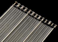 China 1000mm × 10m Stainless Steel Chain Mesh Conveyor Belt | Food Grade 304 | 0.8-4mm Wire Diameter for sale