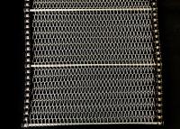 China 316 Stainless Steel Chain Mesh Conveyor Belt 30cm-4m Width Spiral Pitch 2.5-50mm for sale