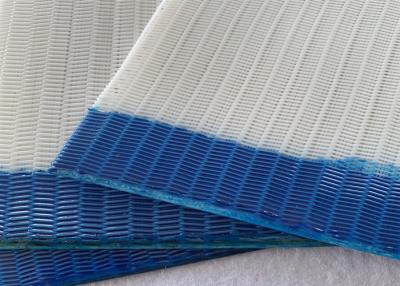 China 100% Polyester Spiral Press Filter Mesh Belt 1.5-2.85 kg/m2 200C for Industrial Dewatering for sale