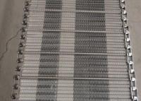 China SS304 SS316 PTFE Spiral Mesh Conveyor Belt 0.8-4mm Wire Diameter 1200°C for sale