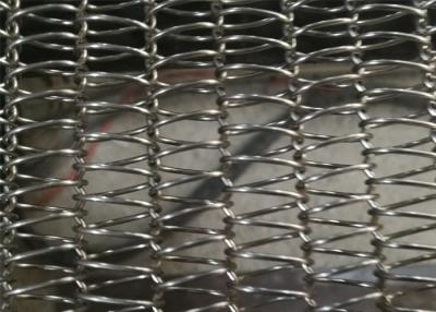 China 0.3-3.6m Long Lasting Spiral Mesh Belt 0.8-4mm Wire Diameter for sale