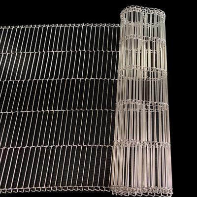 China SUS304 Flat Flex Conveyor Belt 100-4000mm Width for Food Industry Baking for sale