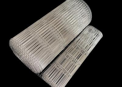 China 5mm Loop Width Flat Flex Conveyor Belt Metal Wire Mesh Donauts Production for sale