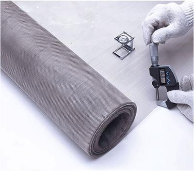 China 200 Mesh 0.05mm SUS316 Stainless Steel Woven Wire Mesh Chemical Resistant 1m Width for sale