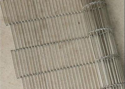 China Durable Wire Mesh Flat Flex Conveyor Belt 304 Stainless Steel for sale