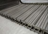 China Food Grade Stainless Steel Spiral Mesh Conveyor Belt 0.3-3.6m Width 3-200m Length for sale