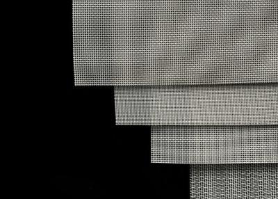 China Polyester Plain Weave Square Hole Mesh Belt 0.72x0.72mm for Food Drying Conveyor for sale
