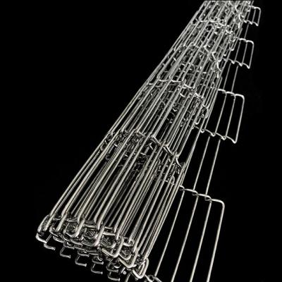 China Food Grade Stainless Steel Wire Mesh Conveyor Belt Flat Flex For Bread Baking for sale