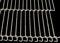 China Light Weight Flat Flex Wire Belt For Furnace for sale