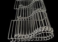 China High Temperature Flat Flex Conveyor Belt Food Grade Stainless Steel 304 86% Open Area for sale