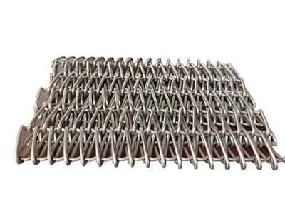China Ss 310 Material Conveyor Wire Mesh Belt Reliable For Low Temperatures for sale