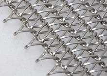 China Custom Built 0.8mm Woven Wire Conveyor Belt Support Customized for sale