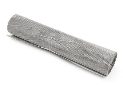 China Silver 316 Stainless Steel Woven Wire Mesh High Temperature Resistance for sale