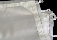 China Smooth Surface Polypropylene Filter Cloth 0.6-0.9mm Thickness 5-120 L/m²/S Air Permeability for sale