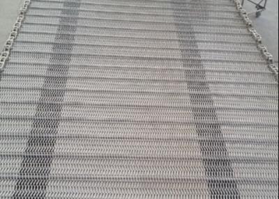 China Food Processing Spiral Mesh Belt Food Grade Stainless Steel Wire for sale