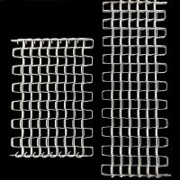 China Stainless Steel Wire Mesh Conveyor Belt Flexible Chain Belt 800C for Industrial Drying Equipment for sale