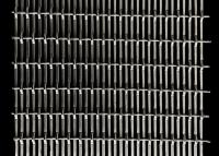 China 304 Stainless Steel Architectural Wire Cable Mesh - 1mm Wire Diameter, 36mm Pitch for Hotel Facades for sale