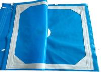 China Blue Color PP Polypropylene Multifilament Filter Fabric Vertical Filter Press Mesh Cloth for sale