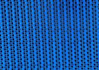 China Food Grade Modular Plastic Conveyor Wire Mesh Belt 25.4mm Pitch 9mm Thickness for sale