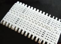 China Flush Grid Modular Plastic Conveyor Belt 25.4mm Pitch PP POM 9mm Thickness for sale