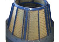 China 0.25mm 0.5mm Slot SS304 Coal Centrifuge Basket for Mining Processing 300mm Height for sale