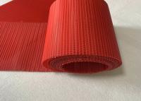 China White Blue Red Endless Polyester Mesh Belt For Air Permeability And Durability for sale