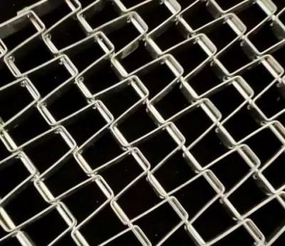 China Stainless Steel Wire Mesh Conveyor Belt Flexible Chain Belt 800C for Industrial Drying Equipment for sale