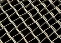 China 304 Stainless Steel Flat Wire Honeycomb Mesh Belt 2mm Thickness 1 Inch Pitch Heavy Load for sale
