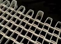 China SUS310 High Temperature Flat Wire Mesh Belt for Furnace 12.7-76.2mm Pitch for sale