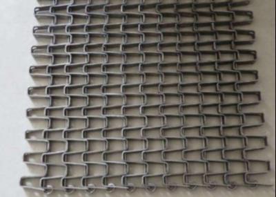 China Bread Baking Stainless Steel Honeycomb Flat Wire Mesh Conveyor Belt for sale