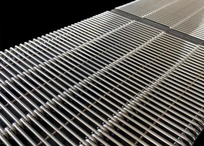 China 304 Stainless Steel Eye Link Wire Conveyor Belt 50.8mm Pitch for Food Processing for sale
