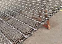 China 304 Stainless Steel Conveyor Belt 2-3mm Plate Thickness High Temperature Resistant Mesh Belt for sale