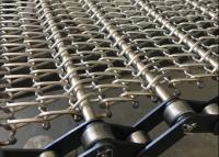 China Stainless Steel Chain Driven Conveyor Wire Mesh Belt 304 316L for Food Processing for sale