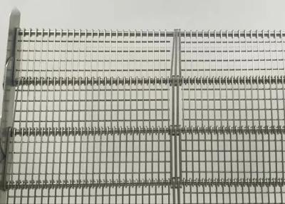 China 304 Stainless Steel Eye Link Conveyor Wire Mesh Belt 8m Length 50cm Width for Ultrasonic Cleaning for sale