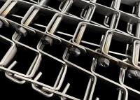 China Stainless Steel Honeycomb Wire Mesh Belt 25.4x12.7mm for Food Baking Conveyor for sale