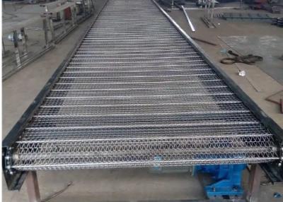 China SUS304 Stainless Steel Chain Mesh Conveyor Belt 10 to 50 Mesh for Food Industry for sale