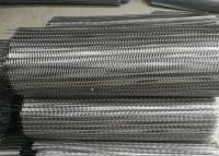China 304 Stainless Steel Spiral Woven Wire Mesh Conveyor Belt 2.5-50mm Pitch for sale