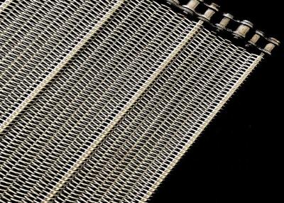 China 304 Stainless Steel Conveyor Wire Mesh Belting 1-4mm Wire Diameter for Vegetable Washing Machine for sale