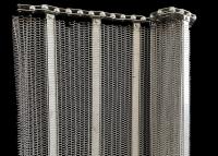 China Chain Mesh Conveyor Belt 7-60mm Rod Pitch High Temperature Resistant Stainless Steel 304 for sale