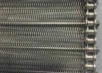 China Stainless Steel Chain Mesh Conveyor Belt 0.8-4mm Wire Diameter for Food Grade Industrial Use for sale